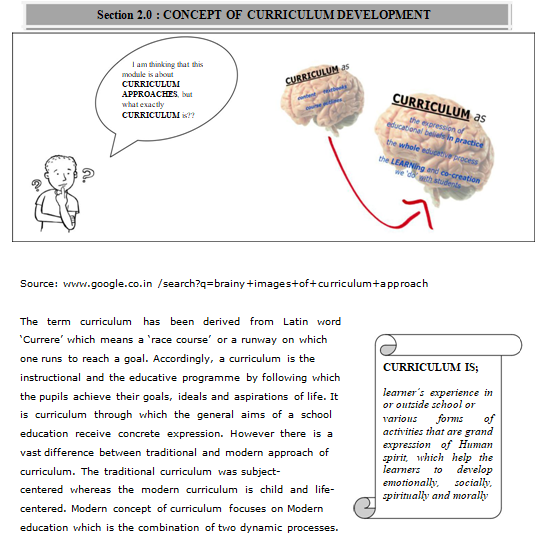 Approaches to Curriculum Development – Curriculum and Material Development