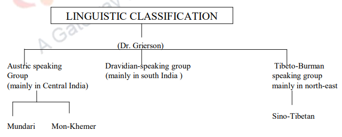 Classifications and Distribution of Tribes – Indian Anthropology