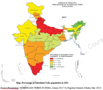 Tribal Areas and Crafts – Indian Anthropology