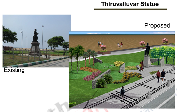 Case Study _ Pondicherry Beach / Beach Development – Urban landscape design