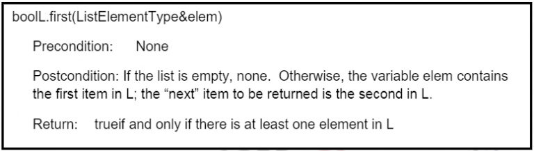 List and List ADT – Data structures