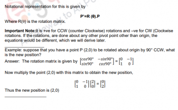Basic 2D Transformations – Computer Gaphics and Visualization