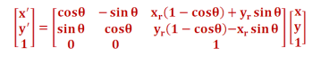 Composite 2D Transformations – Computer Gaphics and Visualization