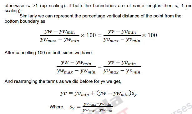 2D Viewing – Computer Gaphics and Visualization