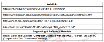 2D Viewing – Computer Gaphics and Visualization