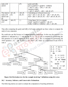 Global Data Flow Analysis – Compiler Design