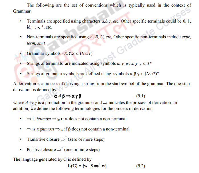 Top Down Parser Pre Processing Compiler Design 7297