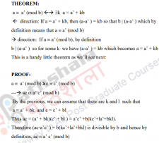 Modular Arithmetic – Cryptography and Network