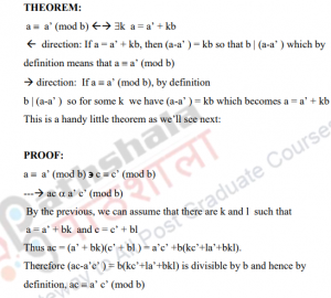 Modular Arithmetic – Cryptography and Network