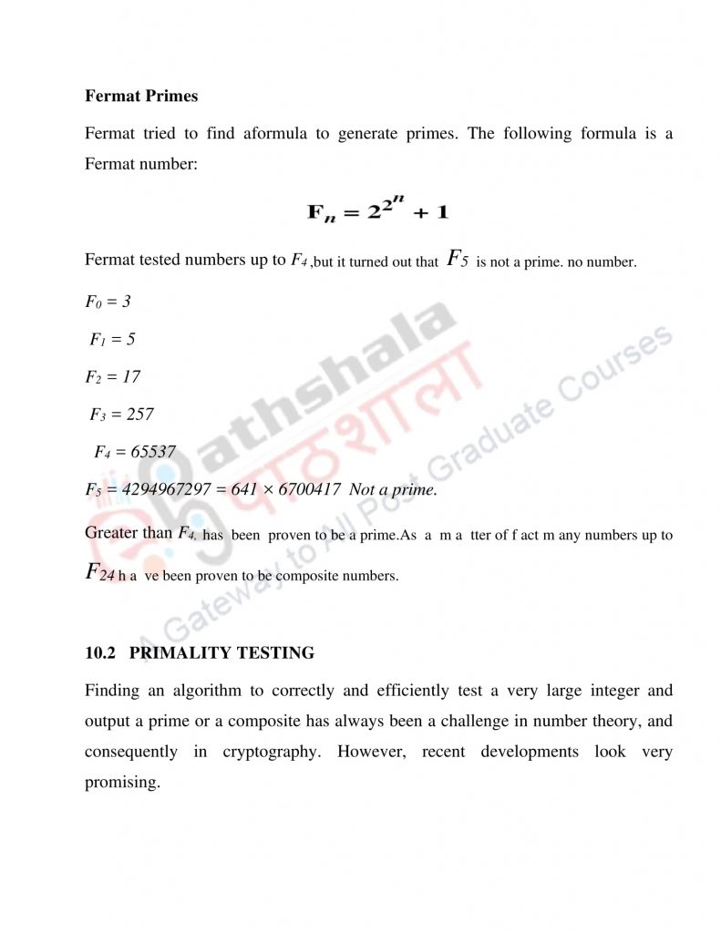 Prime’s Euler and Fermat’s Theorem – Cryptography and Network