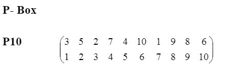 Simplified DES – Cryptography and Network