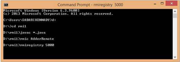 RMI – Web Technology