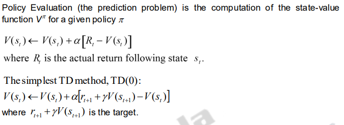 Temporal Difference Learning – Machine Learning