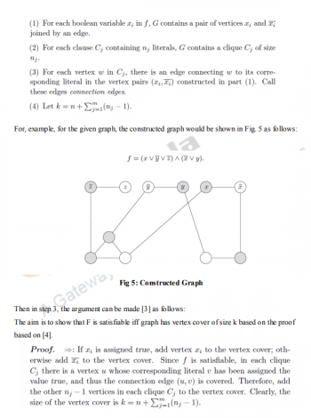 NP-Complete proofs – Design and Analysis of Algorithms