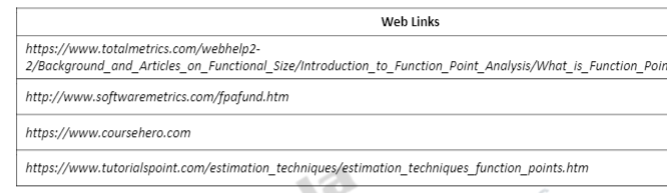 Function Point Analysis Lecture I Software Quality Management