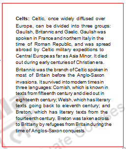 Introduction on to the age – English Literature upto 1590