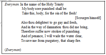 Everyman – English Literature upto 1590