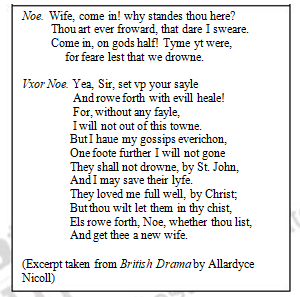 Development of Comedy – English Literature upto 1590