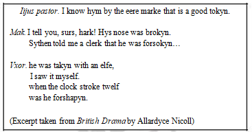 Development of Comedy – English Literature upto 1590