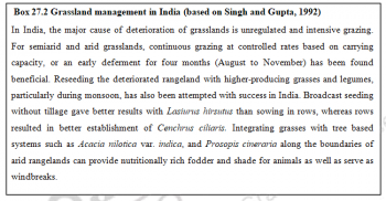 Grassland Ecosystem – Ecosystem structures & functions