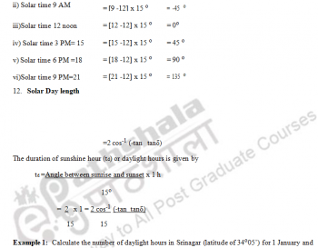 Solar Radiation – Energy and environment