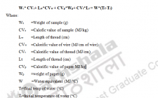 Calorific Value of Fuel – Energy and environment