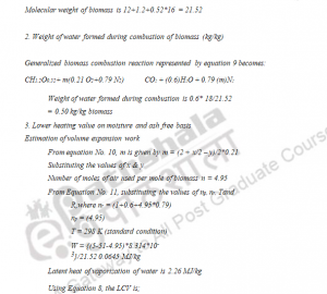 Calorific Value of Fuel – Energy and environment