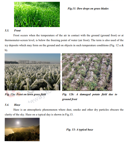 Condensation and Precipitation – Atmospheric Processes
