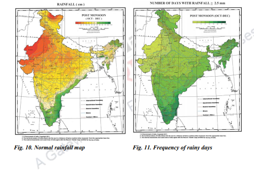 Distribution of Precipitation over India – Atmospheric Processes