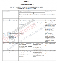 EIA Notification 2006 -I – Environmental management