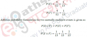 Addition and Multiplication Properties of Probability Theory ...