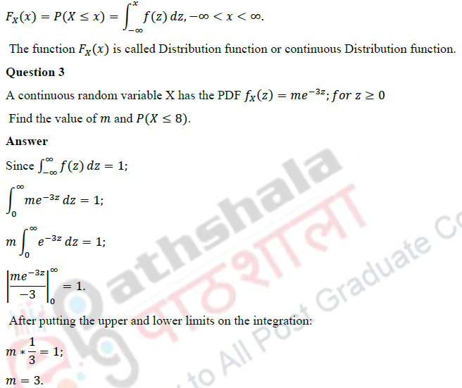 Introduction to Random Variable and its Properties – Statistical Applications in Environmental ...