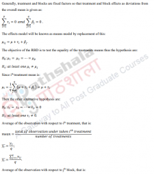 Randomized Block Design and Latin Square Design – Statistical Applications in Environmental Sciences