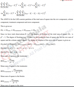 Randomized Block Design and Latin Square Design – Statistical Applications in Environmental Sciences