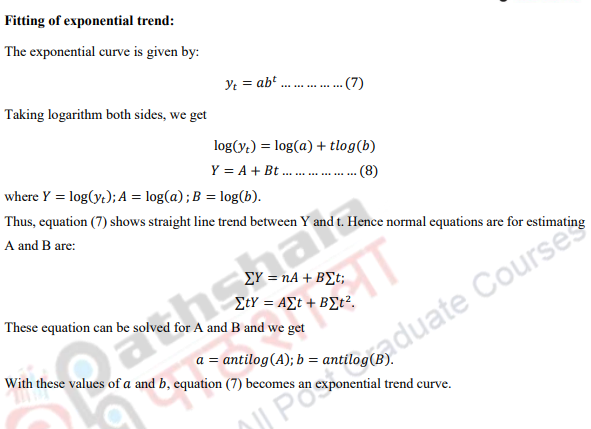 Measurement of Secular Trend – Statistical Applications in ...