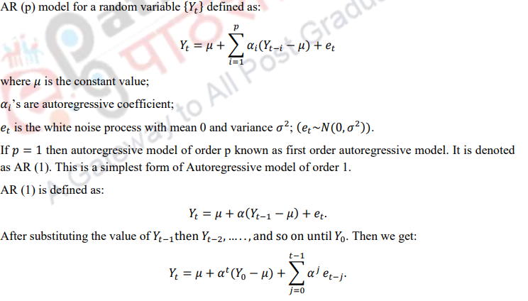 Introduction to Stationary Time Series – Statistical Applications in Environmental Sciences