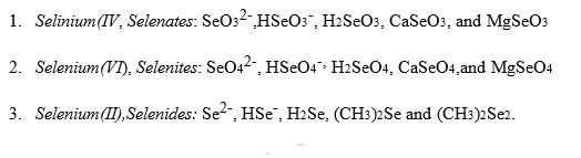 Chemical Speciation: Environmental Consequences – Environmental chemistry