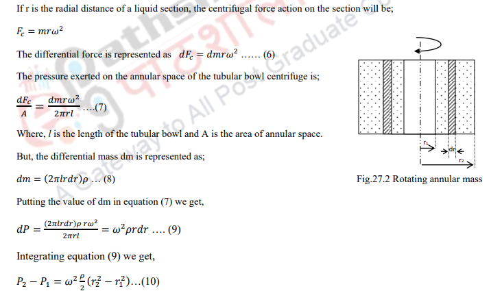 Mechanical separation-1 Centrifugal separation – Unit Operations in ...