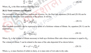 Mechanical separation-2 Filtration – Unit Operations in Food Processing