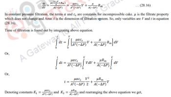 Mechanical separation-2 Filtration – Unit Operations in Food Processing