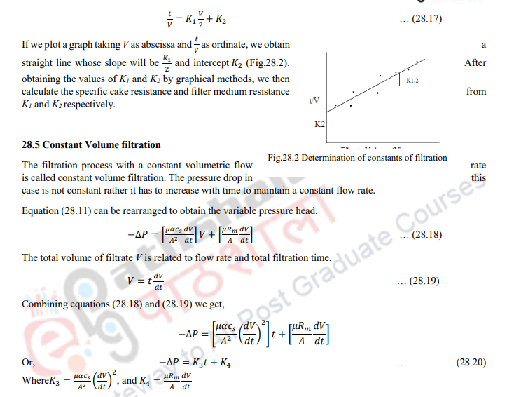 Mechanical separation-2 Filtration – Unit Operations in Food Processing