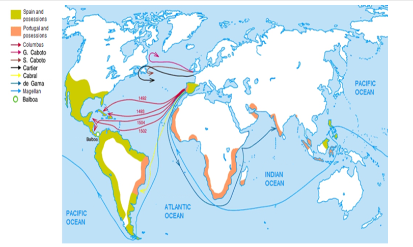 Impact of voyages, discoveries and renaissance on geographical thought ...