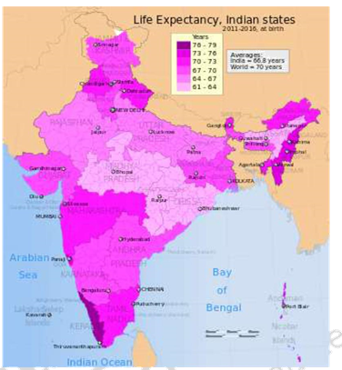 Human Development Index (HDI) of India – Urban Geography