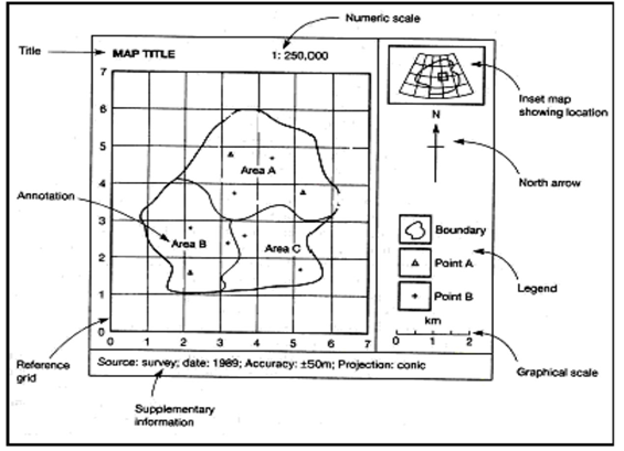 Map Designing – Remote sensing, GIS and GPS