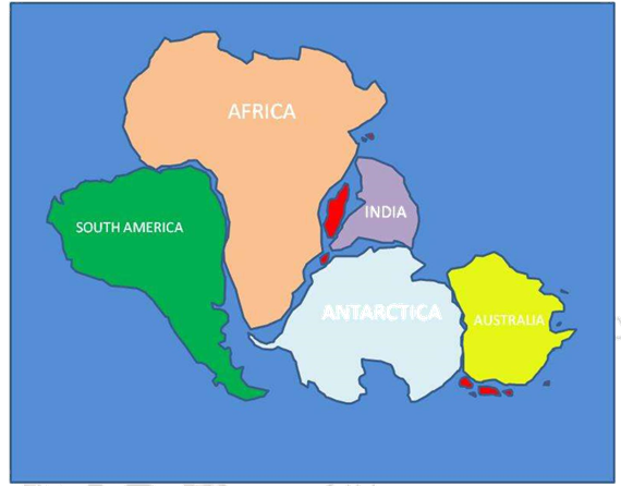 Continental drift – Geomorphology