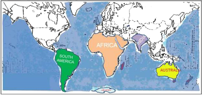 Continental drift – Geomorphology