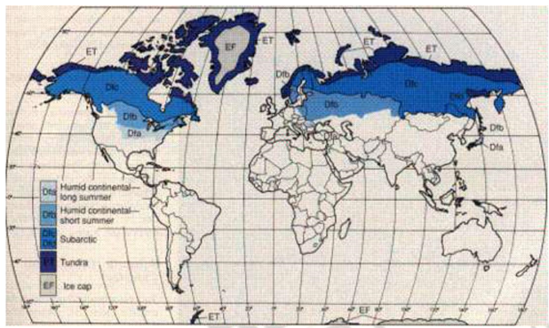 Humid Microthermal Climates – Climatology