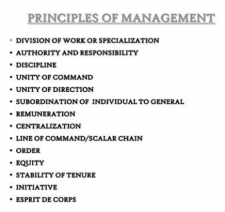 Henry Fayol’s Management Principles and Theories – Development of ...