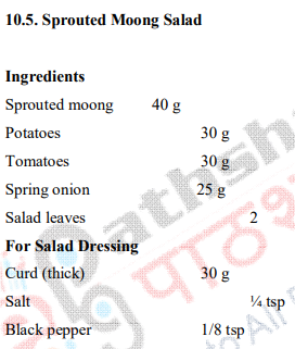 Salads and its types – Quantity food production