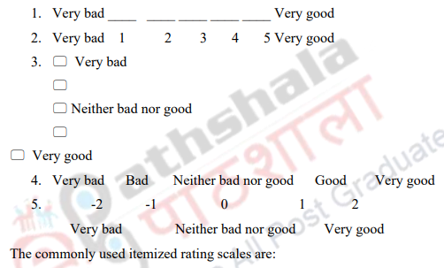 Scaling techniques: Scaling in research, Meaning of measurement scales ...